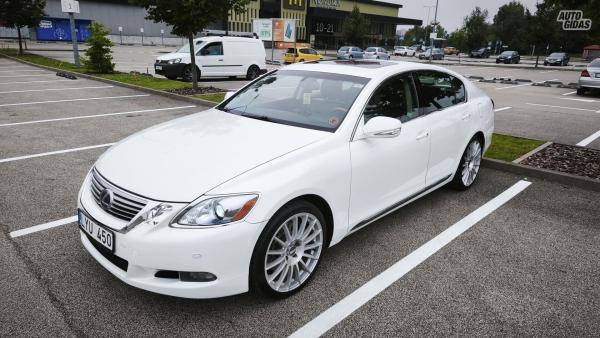 White Lexus GS 450h 2010 in Vilnius, with an engine capacity of 3.50 L and mileage of 230 thousand km for 8000 €, photo 1 on AUTOMOTO.COM.LV