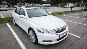 White Lexus GS 450h 2010 in Vilnius, with an engine capacity of 3.50 L and mileage of 230 thousand km for 8000 €, photo 5 on AUTOMOTO.COM.LV
