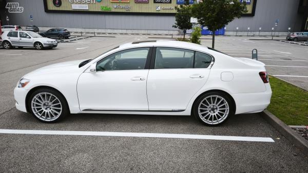 White Lexus GS 450h 2010 in Vilnius, with an engine capacity of 3.50 L and mileage of 230 thousand km for 8000 €, photo 8 on AUTOMOTO.COM.LV