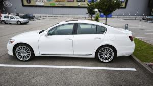White Lexus GS 450h 2010 in Vilnius, with an engine capacity of 3.50 L and mileage of 230 thousand km for 8000 €, photo 9 on AUTOMOTO.COM.LV