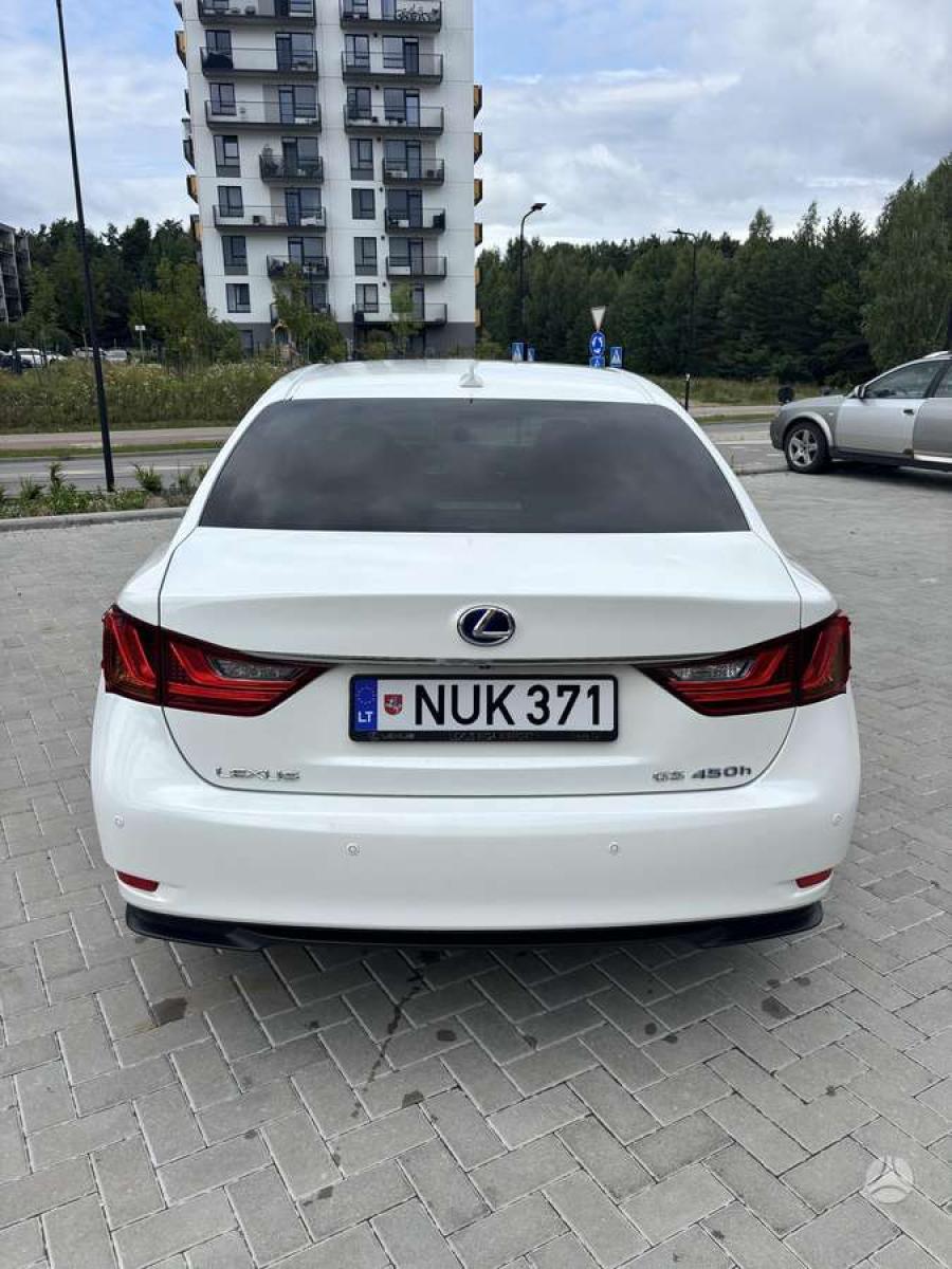 Balts Lexus GS 450h 2012 Viļņa, ar dzinēja tilpumu 3.50 L un nobraukumu 240 tūkst. km par 14100 €, foto 7 vietnē AUTOMOTO.COM.LV