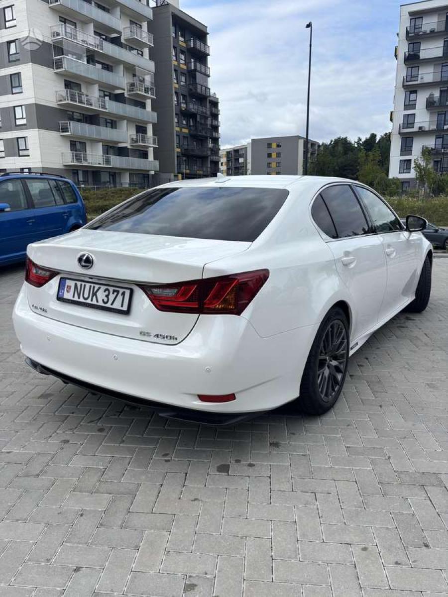 Balts Lexus GS 450h 2012 Viļņa, ar dzinēja tilpumu 3.50 L un nobraukumu 240 tūkst. km par 14100 €, foto 8 vietnē AUTOMOTO.COM.LV