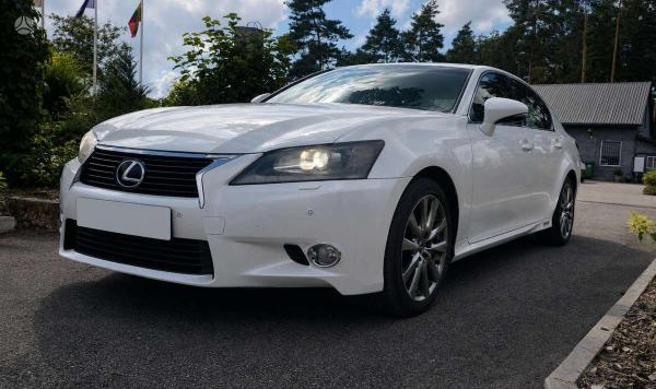 Balts Lexus GS 450h 2012 Viļņa, ar dzinēja tilpumu 3.46 L un nobraukumu 238 tūkst. km par 11150 €, foto 1 vietnē AUTOMOTO.COM.LV
