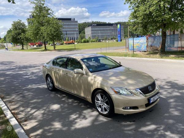 Желтый Лексус GS 450h 2008 в Вильнюс, объемом двигателя 3.50 л и пробегом 300 тыс. км за 2380 €, фото 1 на AUTOMOTO.COM.LV