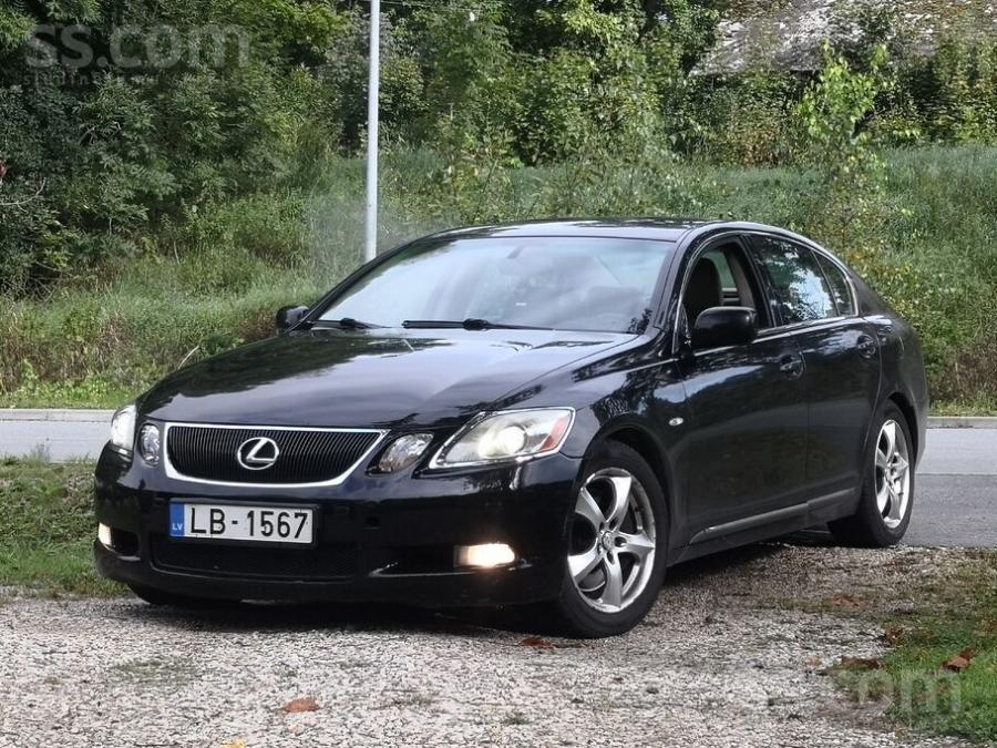 Melns Lexus GS 2006 Madona, ar dzinēja tilpumu 3.00 L un nobraukumu 284 tūkst. km par 2600 €, foto 1 vietnē AUTOMOTO.COM.LV
