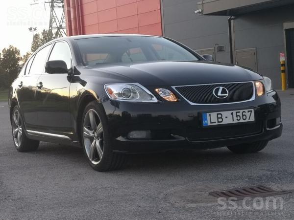 Black Lexus GS 2006 in Madona, with an engine capacity of 3.00 L and mileage of 284 thousand km for 2600 €, photo 6 on AUTOMOTO.COM.LV
