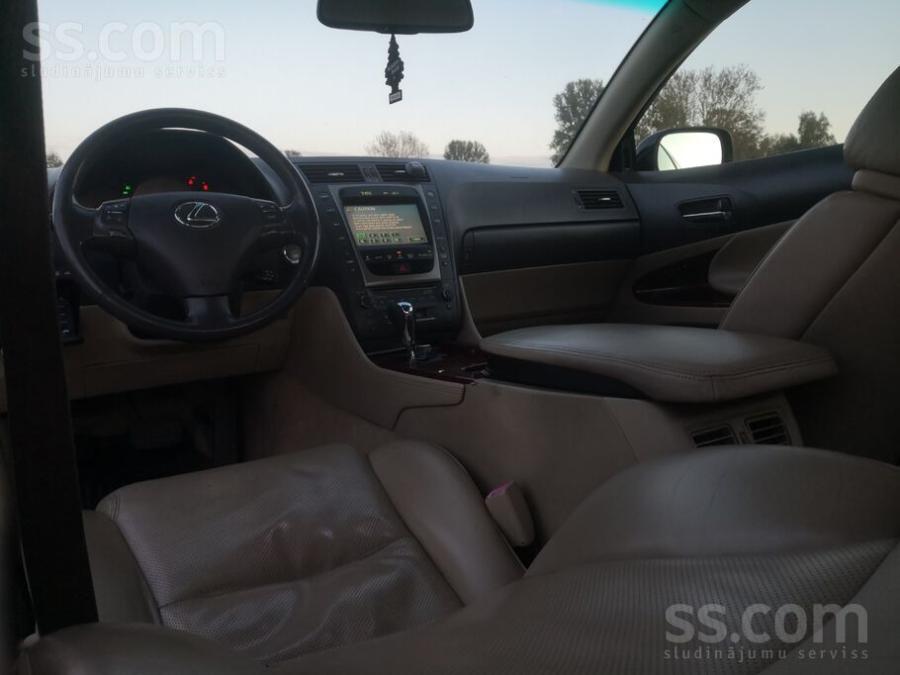 Melns Lexus GS 2006 Madona, ar dzinēja tilpumu 3.00 L un nobraukumu 284 tūkst. km par 2600 €, foto 14 vietnē AUTOMOTO.COM.LV