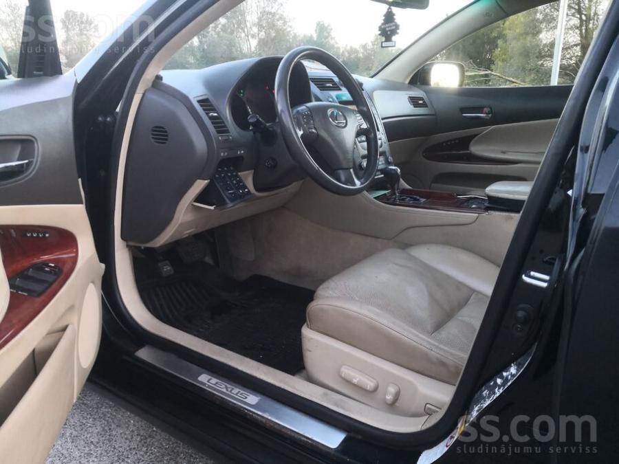 Melns Lexus GS 2006 Madona, ar dzinēja tilpumu 3.00 L un nobraukumu 284 tūkst. km par 2600 €, foto 15 vietnē AUTOMOTO.COM.LV