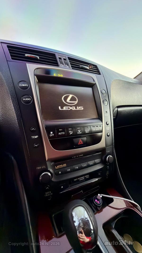 Melns Lexus GS 2005 Tartu, ar dzinēja tilpumu 3.00 L un nobraukumu 298 tūkst. km par 3190 €, foto 9 vietnē AUTOMOTO.COM.LV