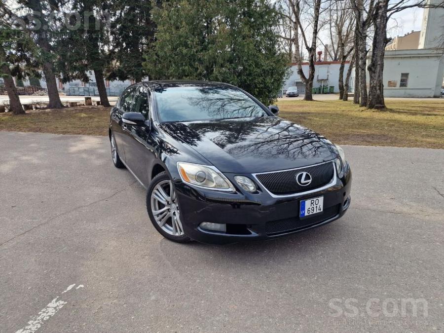 Black Lexus GS 2006 in Riga, with an engine capacity of 3.50 L and mileage of 0 thousand km for 4800 €, photo 1 on AUTOMOTO.COM.LV