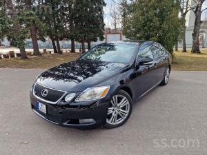 Black Lexus GS 2006 in Riga, with an engine capacity of 3.50 L and mileage of 0 thousand km for 4800 €, photo 2 on AUTOMOTO.COM.LV