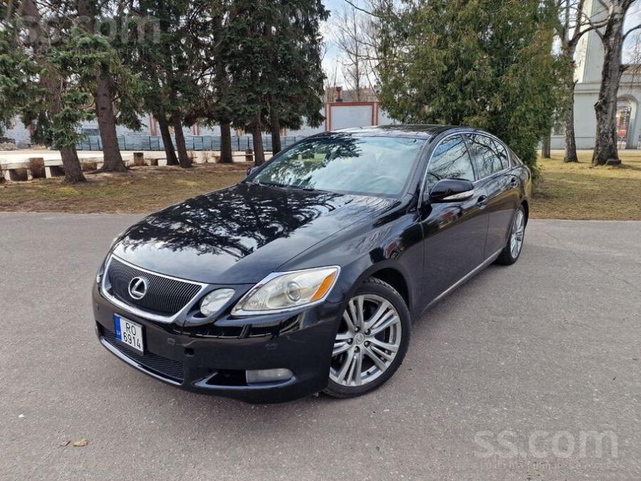 Black Lexus GS 2006 in Riga, with an engine capacity of 3.50 L and mileage of 0 thousand km for 4800 €, photo 2 on AUTOMOTO.COM.LV