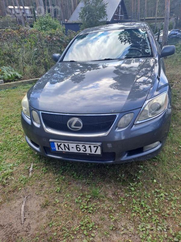 Лексус ГС 2006 в Рига на AUTOMOTO.COM.LV Черный Лексус ГС 2006 в Рига, объемом двигателя 3.50 л и пробегом 502 тыс. км за 3100 €, фото 3 на AUTOMOTO.COM.LV