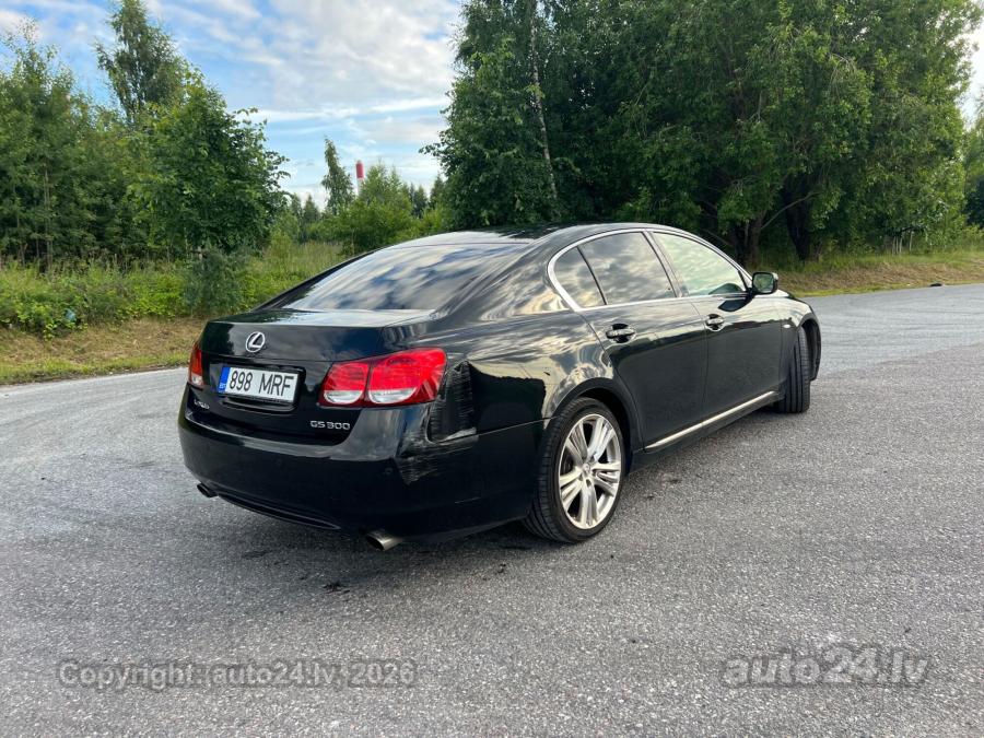 Black Lexus GS 2007 in Tallinn, with an engine capacity of 3.00 L and mileage of 335 thousand km for 5499 €, photo 5 on AUTOMOTO.COM.LV