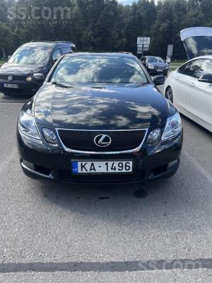 Melns Lexus GS 2007 Rīga, ar dzinēja tilpumu 3.00 L un nobraukumu 205 tūkst. km par 4000 €, foto  vietnē AUTOMOTO.COM.LV