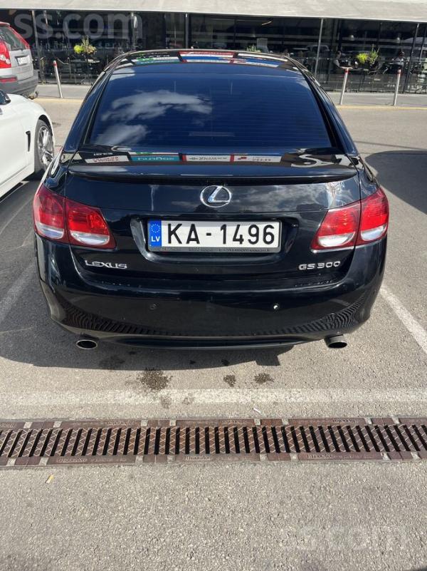 Melns Lexus GS 2007 Rīga, ar dzinēja tilpumu 3.00 L un nobraukumu 205 tūkst. km par 4000 €, foto 2 vietnē AUTOMOTO.COM.LV