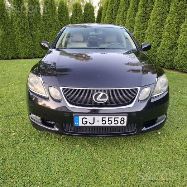 Melns Lexus GS 2007 Jelgava, ar dzinēja tilpumu 3.00 L un nobraukumu 305 tūkst. km par 1450 €, foto 1 vietnē AUTOMOTO.COM.LV
