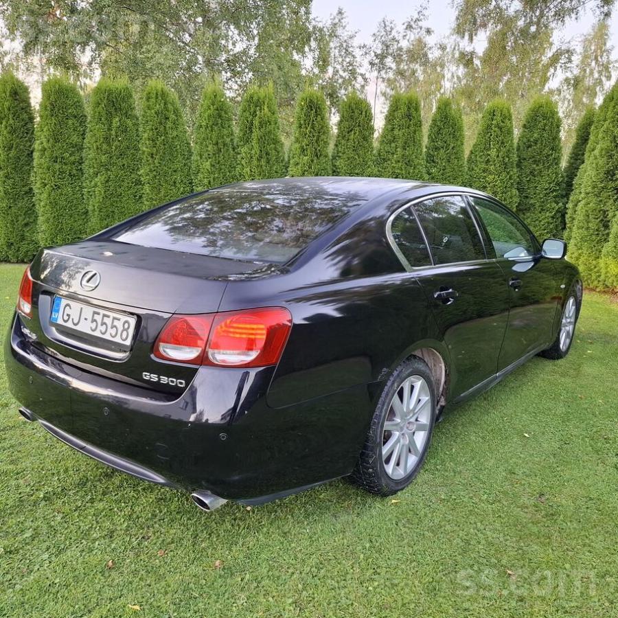Melns Lexus GS 2007 Jelgava, ar dzinēja tilpumu 3.00 L un nobraukumu 305 tūkst. km par 1450 €, foto 6 vietnē AUTOMOTO.COM.LV