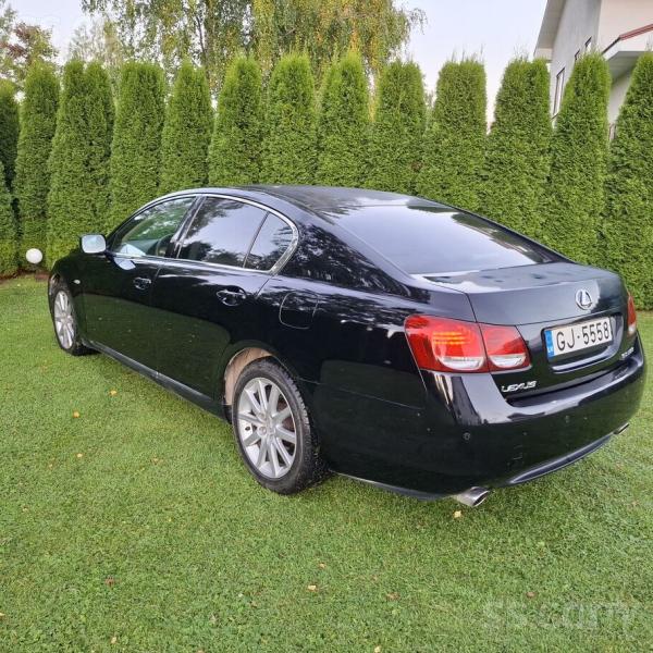 Melns Lexus GS 2007 Jelgava, ar dzinēja tilpumu 3.00 L un nobraukumu 305 tūkst. km par 1450 €, foto 7 vietnē AUTOMOTO.COM.LV