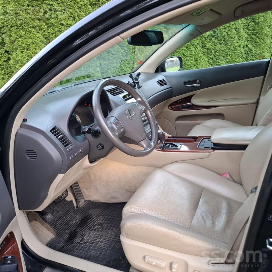 Melns Lexus GS 2007 Jelgava, ar dzinēja tilpumu 3.00 L un nobraukumu 305 tūkst. km par 1450 €, foto 8 vietnē AUTOMOTO.COM.LV