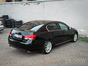 Black Lexus GS 2007 in Riga, with an engine capacity of 3.00 L and mileage of 300 thousand km for 1650 €, photo 7 on AUTOMOTO.COM.LV