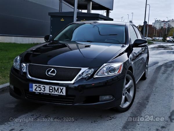 Melns Lexus GS 2008 Tallina, ar dzinēja tilpumu 3.00 L un nobraukumu 307 tūkst. km par 5498 €, foto 1 vietnē AUTOMOTO.COM.LV