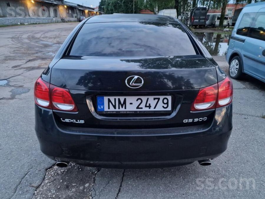 Black Lexus GS 2008 in Riga, with an engine capacity of 3.00 L and mileage of 252 thousand km for 5970 €, photo 7 on AUTOMOTO.COM.LV