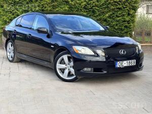 Melns Lexus GS 2008 Jelgava, ar dzinēja tilpumu 3.00 L un nobraukumu 211 tūkst. km par 4800 €, foto  vietnē AUTOMOTO.COM.LV