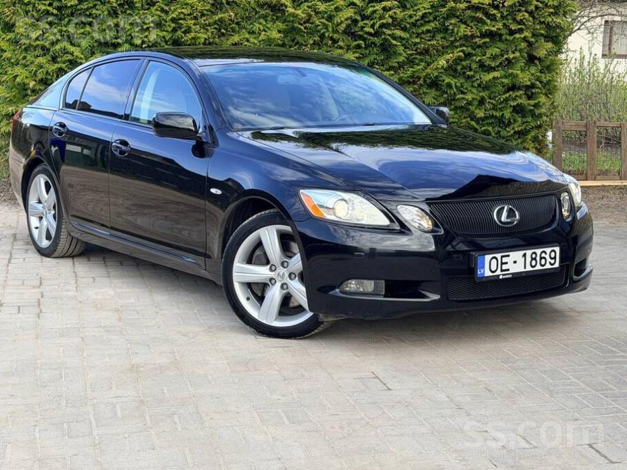 Black Lexus GS 2008 in Jelgava, with an engine capacity of 3.00 L and mileage of 211 thousand km for 4800 €, photo 1 on AUTOMOTO.COM.LV