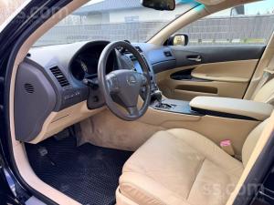 Black Lexus GS 2008 in Jelgava, with an engine capacity of 3.00 L and mileage of 211 thousand km for 4800 €, photo 11 on AUTOMOTO.COM.LV