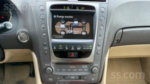Black Lexus GS 2008 in Liepaja, with an engine capacity of 3.50 L and mileage of 222 thousand km for 5350 €, photo 15 on AUTOMOTO.COM.LV