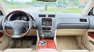 Black Lexus GS 2008 in Liepaja, with an engine capacity of 3.50 L and mileage of 222 thousand km for 5350 €, photo 17 on AUTOMOTO.COM.LV