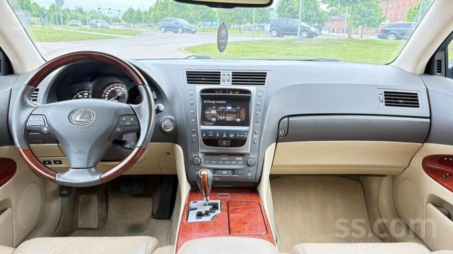 Black Lexus GS 2008 in Liepaja, with an engine capacity of 3.50 L and mileage of 222 thousand km for 5350 €, photo 17 on AUTOMOTO.COM.LV