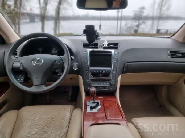 Melns Lexus GS 2009 Rīga, ar dzinēja tilpumu 3.00 L un nobraukumu 215 tūkst. km par 3700 €, foto 5 vietnē AUTOMOTO.COM.LV