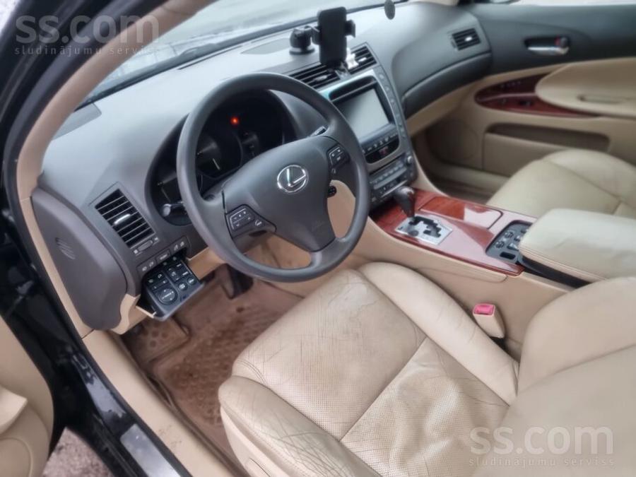 Melns Lexus GS 2009 Rīga, ar dzinēja tilpumu 3.00 L un nobraukumu 215 tūkst. km par 3700 €, foto 6 vietnē AUTOMOTO.COM.LV