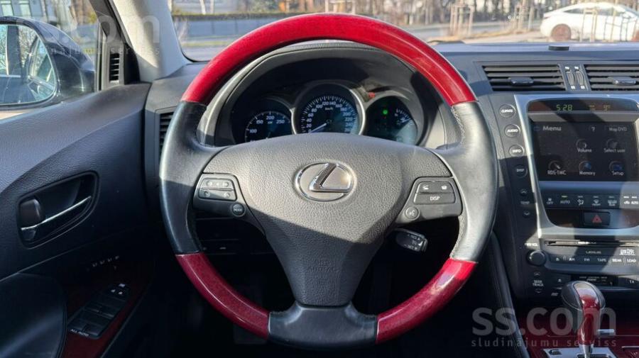 Melns Lexus GS 2009 Jūrmala, ar dzinēja tilpumu 3.50 L un nobraukumu 105 tūkst. km par 11900 €, foto 8 vietnē AUTOMOTO.COM.LV