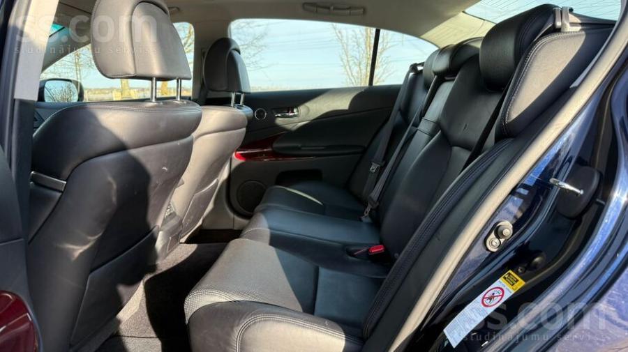 Melns Lexus GS 2009 Jūrmala, ar dzinēja tilpumu 3.50 L un nobraukumu 105 tūkst. km par 11900 €, foto 12 vietnē AUTOMOTO.COM.LV