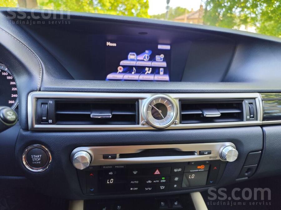 Melns Lexus GS 2012 Rīga, ar dzinēja tilpumu 2.50 L un nobraukumu 296 tūkst. km par 11490 €, foto 18 vietnē AUTOMOTO.COM.LV