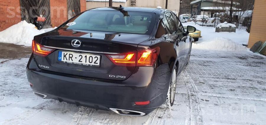 Melns Lexus GS 2012 Rīga, ar dzinēja tilpumu 2.50 L un nobraukumu 157 tūkst. km par 11900 €, foto 5 vietnē AUTOMOTO.COM.LV