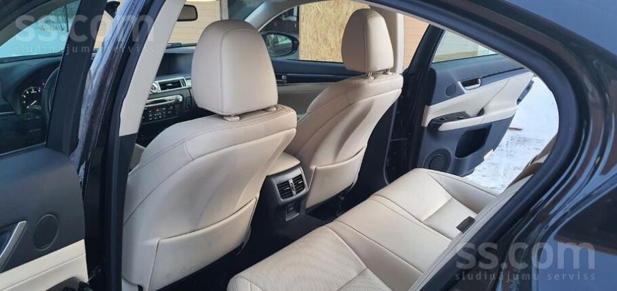 Melns Lexus GS 2012 Rīga, ar dzinēja tilpumu 2.50 L un nobraukumu 157 tūkst. km par 11900 €, foto 11 vietnē AUTOMOTO.COM.LV