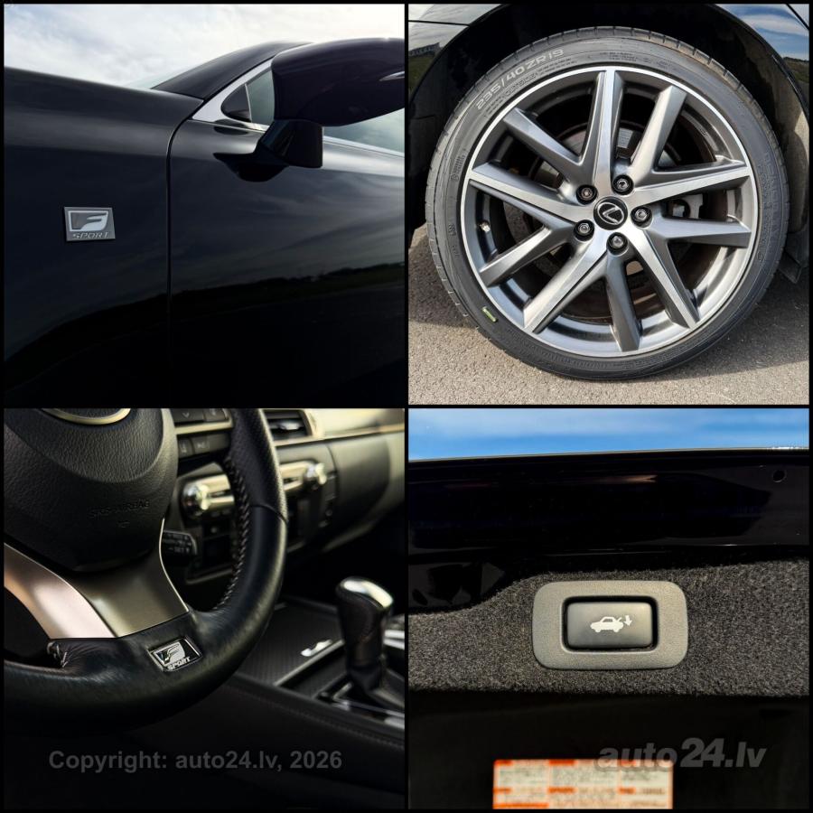 Melns Lexus GS 2016 Tallina, ar dzinēja tilpumu 2.00 L un nobraukumu 100 tūkst. km par 24200 €, foto 28 vietnē AUTOMOTO.COM.LV