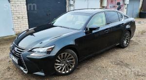 Melns Lexus GS 2016 Liepāja, ar dzinēja tilpumu 2.50 L un nobraukumu 74 tūkst. km par 21700 €, foto  vietnē AUTOMOTO.COM.LV