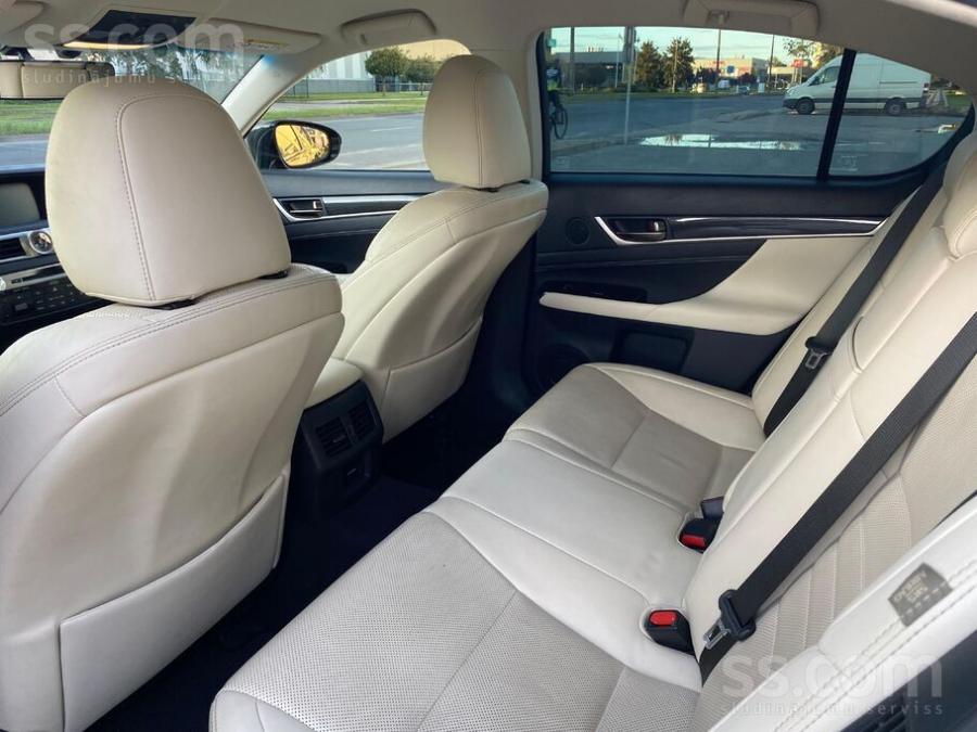 Melns Lexus GS 2017 Rīga, ar dzinēja tilpumu 2.50 L un nobraukumu 174 tūkst. km par 19500 €, foto 8 vietnē AUTOMOTO.COM.LV