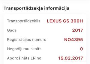 Melns Lexus GS 2017 Rīga, ar dzinēja tilpumu 2.50 L un nobraukumu 174 tūkst. km par 19500 €, foto 10 vietnē AUTOMOTO.COM.LV