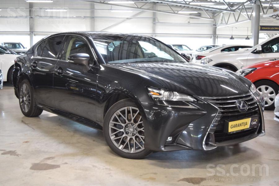 Black Lexus GS 2018 in Riga, with an engine capacity of 2.50 L and mileage of 136 thousand km for 22500 €, photo 1 on AUTOMOTO.COM.LV