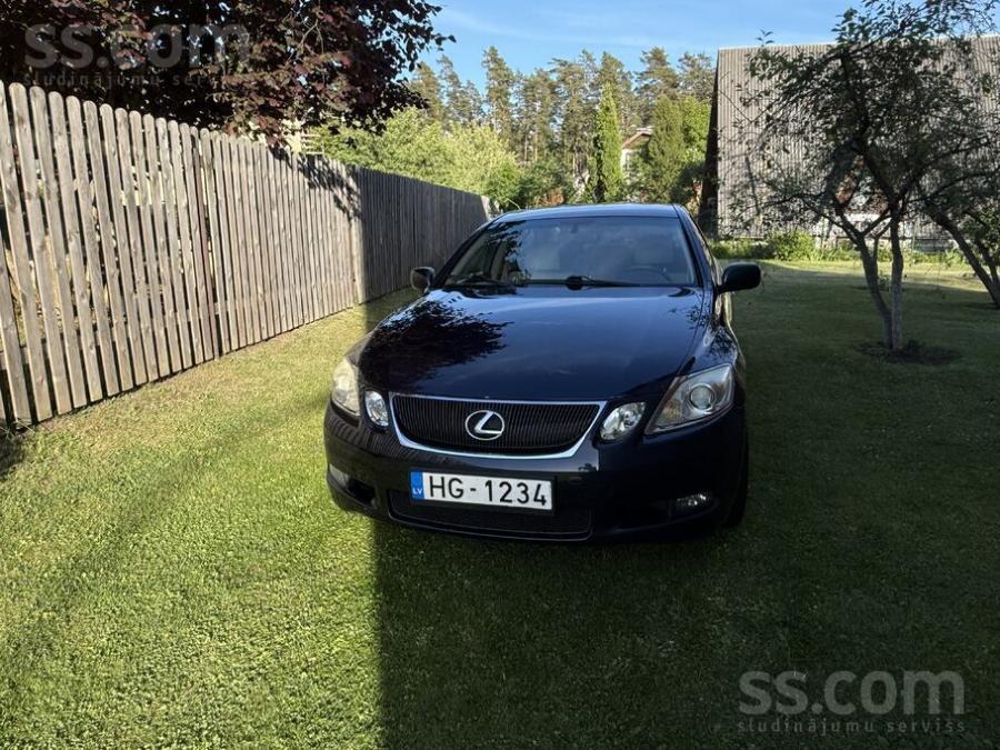 Blue Lexus GS 2005 in Riga, with an engine capacity of 3.00 L and mileage of 315 thousand km for 2550 €, photo 1 on AUTOMOTO.COM.LV