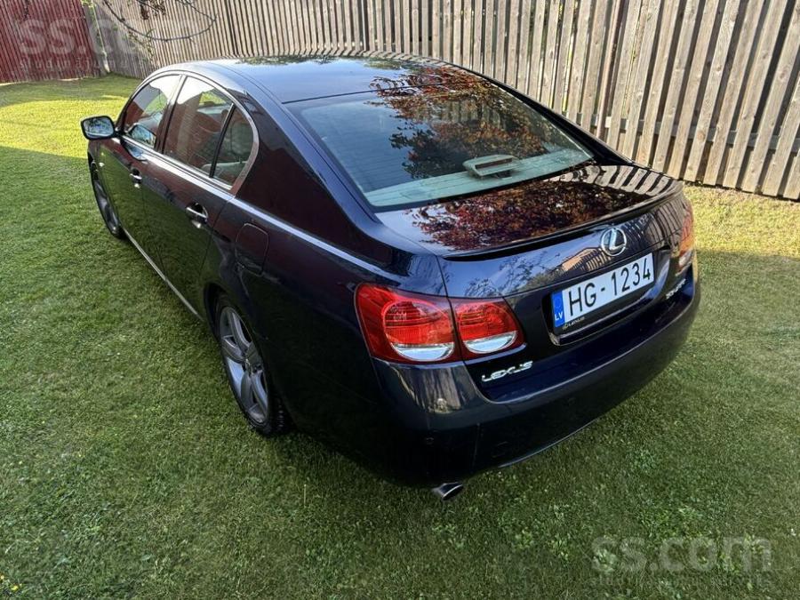 Blue Lexus GS 2005 in Riga, with an engine capacity of 3.00 L and mileage of 315 thousand km for 2550 €, photo 7 on AUTOMOTO.COM.LV
