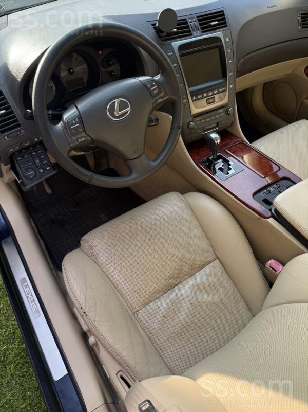 Zils Lexus GS 2005 Rīga, ar dzinēja tilpumu 3.00 L un nobraukumu 315 tūkst. km par 2550 €, foto 7 vietnē AUTOMOTO.COM.LV