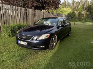Blue Lexus GS 2005 in Riga, with an engine capacity of 3.00 L and mileage of 315 thousand km for 2550 €, photo 21 on AUTOMOTO.COM.LV