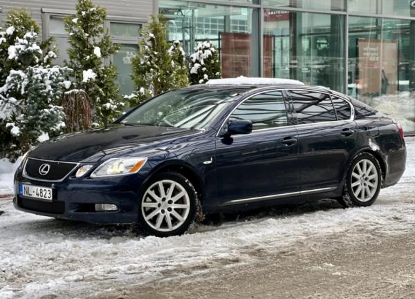 Blue Lexus GS 2005 in Riga, with an engine capacity of 3.00 L and mileage of 218 thousand km for 4600 €, photo 4 on AUTOMOTO.COM.LV